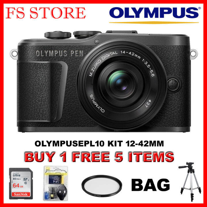 OLYMPUS ORIGINAL EPL10 E-PL10 KIT (12-42MM EZ) FREE 64GB , TRIPOD ,BAG ...