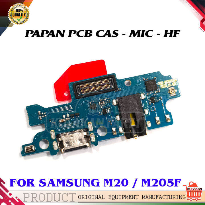 PAPAN CAS SAMSUNG M20 M30 FLEKSIBEL PCB UI BOARD CONNECTOR CHARGER ...