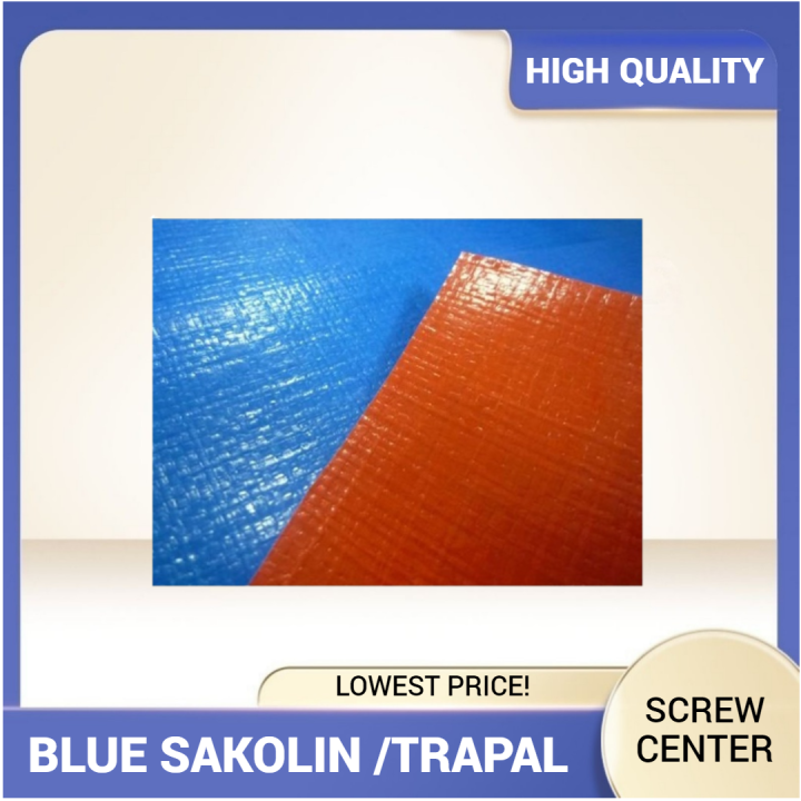 Blue Sakoline waterproof Sack (per meter) Construction Cover Sakoline ...