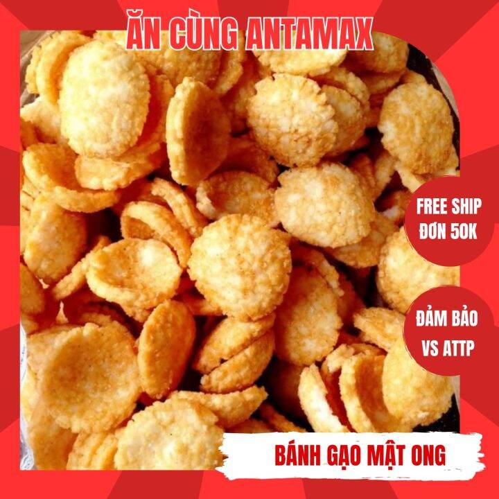 Bánh Gạo Nhật Vị Mật Ong Giòn Tan Thơm Ngon, Túi Zip 500gr, Ăn Vặt ...