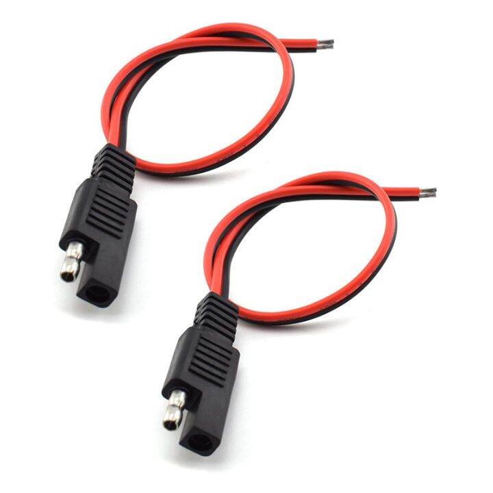 Solar Panel Connectors COMeap Solar Panel To SAE Adapter Cable - 10AWG ...