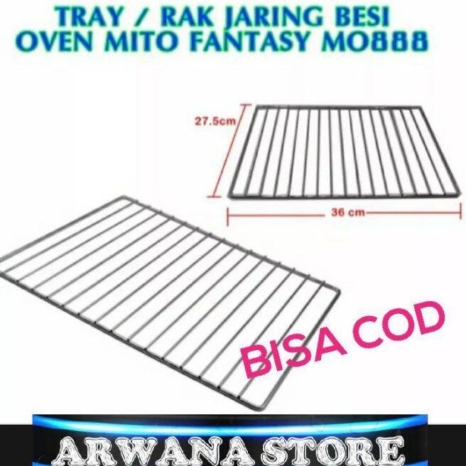 TRAY/ JARING BESI OVEN MITO FANTASY MO 888 | Lazada Indonesia