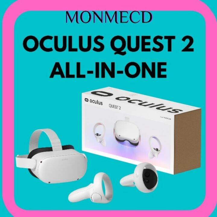 卐 Oculus Quest 2 All-In-One Virtual Reality VR Gaming Headset / 64GB 128GB 256GB Complete Set ...
