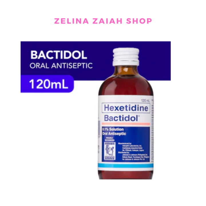 Bactidol Oral Antiseptic 120 ml | Lazada PH