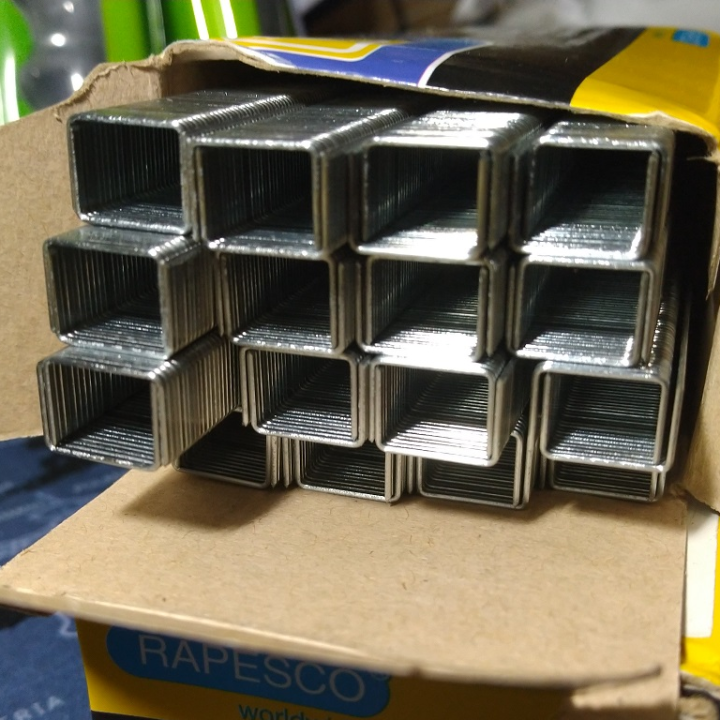 ISI STAPLER ISI STAPLES TEMBAK ISI GUN TACKER 6MM | Lazada Indonesia