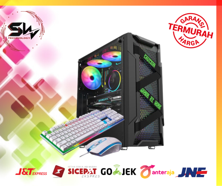 PC RAKITAN GAMING INTEL CORE I5 RAM 16GB SSD 256GB VGA 2GB | Lazada Indonesia
