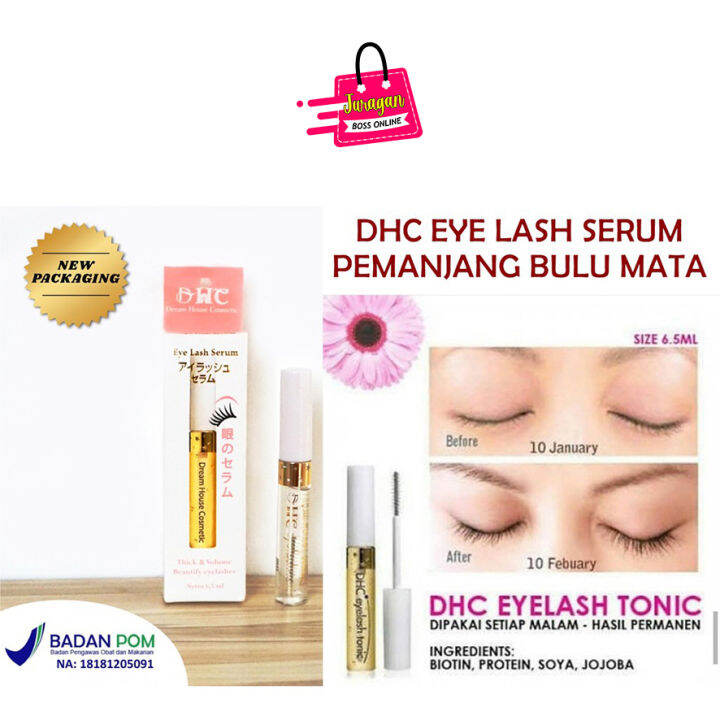 Dhc Eyelash Serum Pemanjang Menebalkan Bulu Mata Bpom Lazada Indonesia