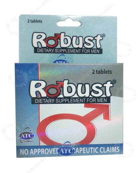 Robust Dietary Supplement for Men 2 Tablets | Lazada PH