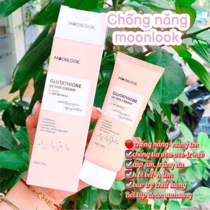 Kem Chống Nắng Hàn Quốc Moonlook SPG 50+ PA+++, Nâng Tone, Bảo Vệ Da An ...