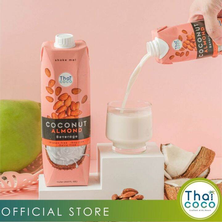Thai Coco Almond Coconut Beverage - 1000ml | Lazada PH