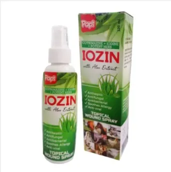 PAPI Iozin Spray with Aloe Extract 120mL | Lazada PH