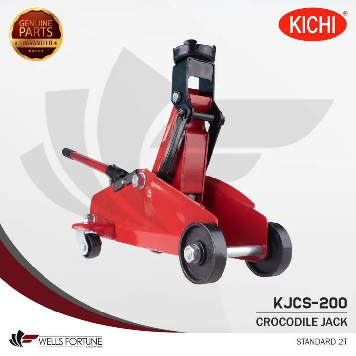 KICHI 2T CROCODILE JACK HYDRAULIC JACK FLOOR JACK 2 TONS STANDARD WITH ...