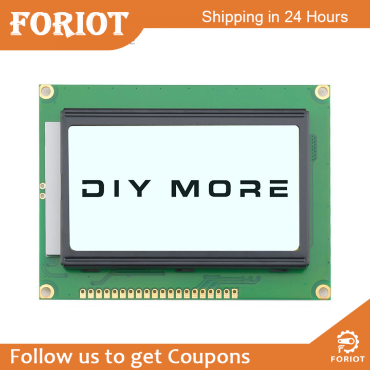 Foriot LCD Display Module 3.3V 1602 LCD Screen IIC I2C Module Interface Adapter Display 32 ...