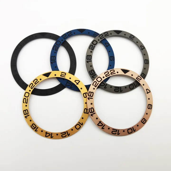 38Mm Watch Ring Frosted Ceramic Bezel Insert Ring For GMT Watch 40Mm ...