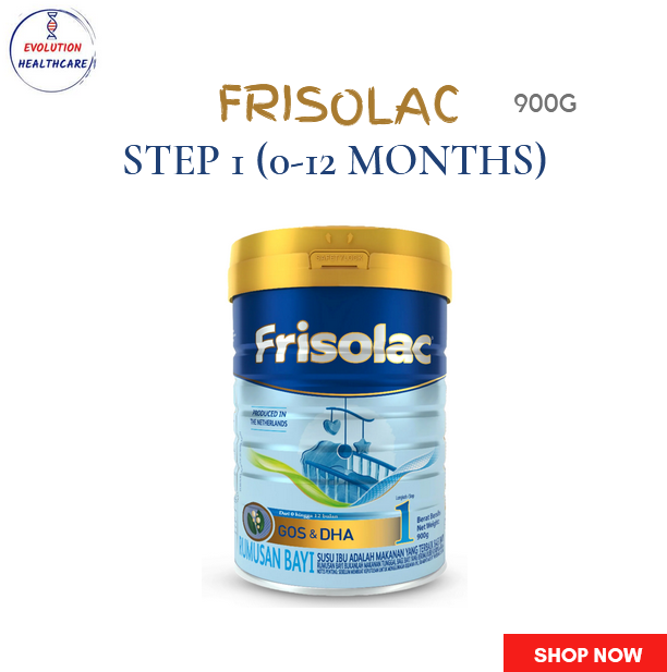 (GENUINE) FRISOLAC STEP 1 INFANT FORMULA 900G (0-12 MONTHS) | Lazada