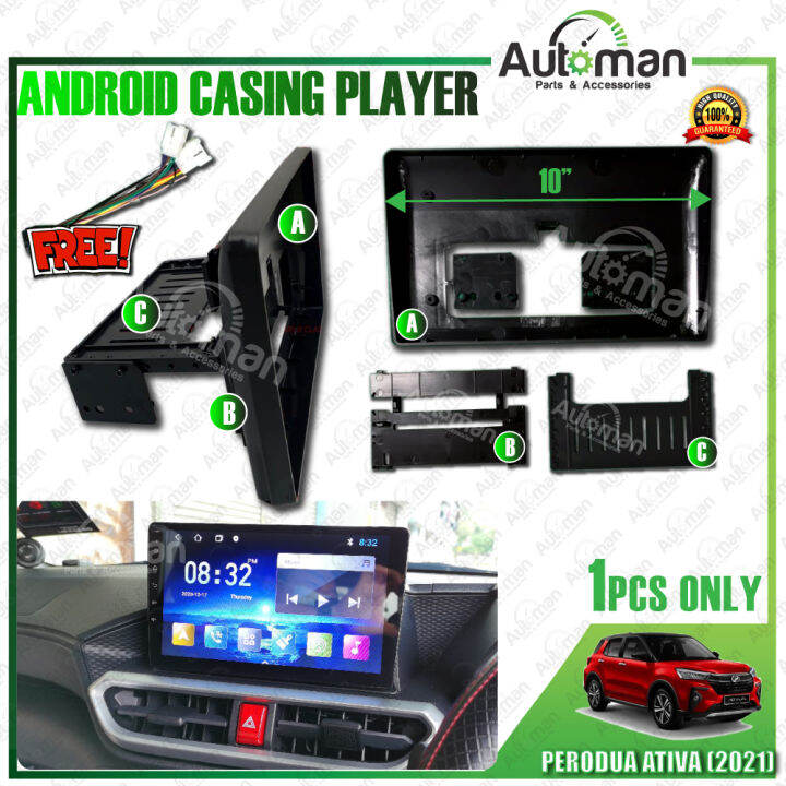 Perodua Ativa Slim Low Spec Dashboard Audio Android Player Radio FM ...