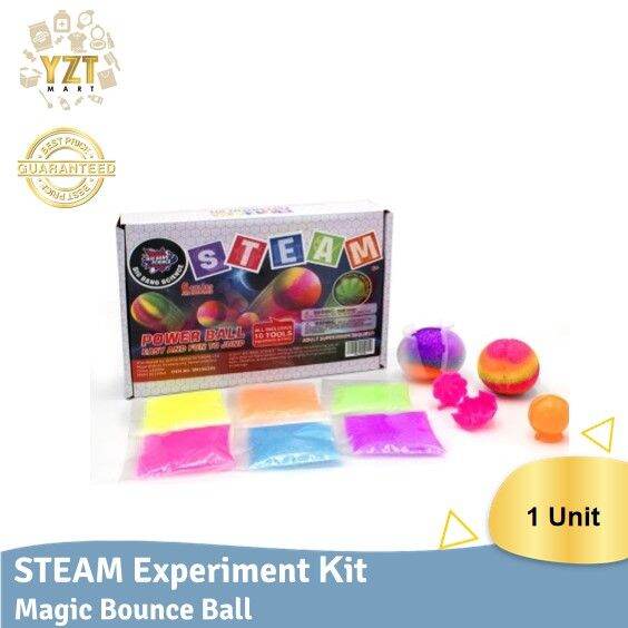 🔥[READY STOCK]🔥 Steam Experiment kit-Magic Bounce Ball | Lazada