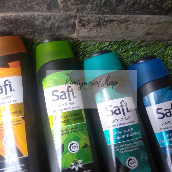 Safi HAIR XPERT Shampoo Wanita Berhijab halal bpom original/Merawat ...