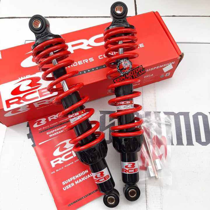 Shock Absorber / Shockbreaker Belakang A2 Series 340mm Merah RCB Racing ...