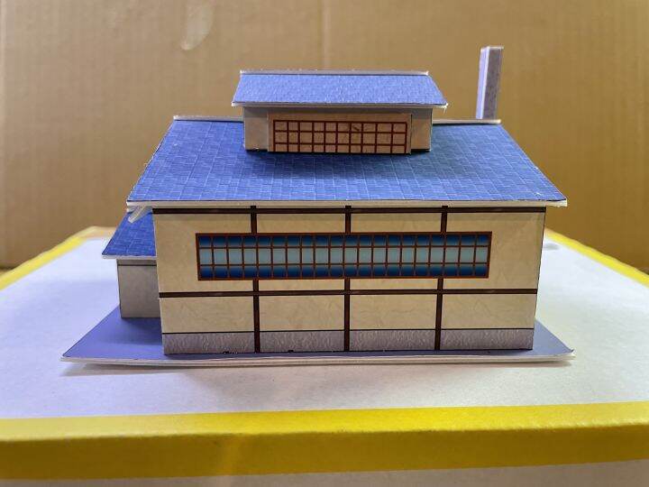 N Scale 3D Computer Models, Hard paper, dimensions L12W9H8, as new ...