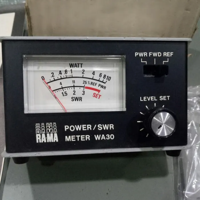 swr power meter cb 27Mhz merk rama wa30 Original 100% (Kode 0154 ...
