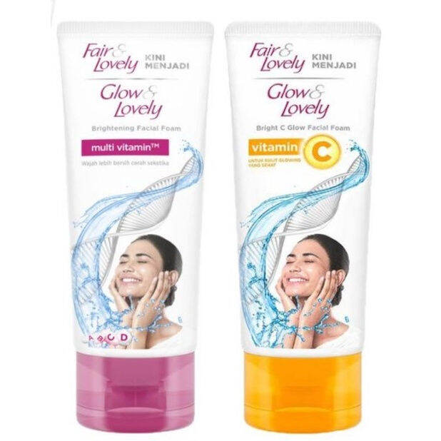 Fair and lovely Facial Foam 50 gr 100 gr vit c 50gr vit c 100gr BPOM ...