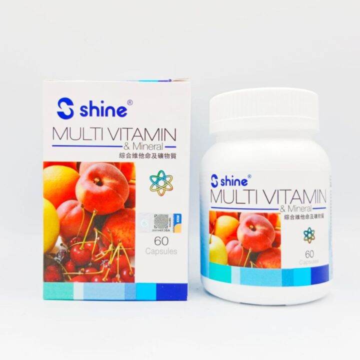 Shine Multivitamin & Mineral 60 Capsule | Lazada