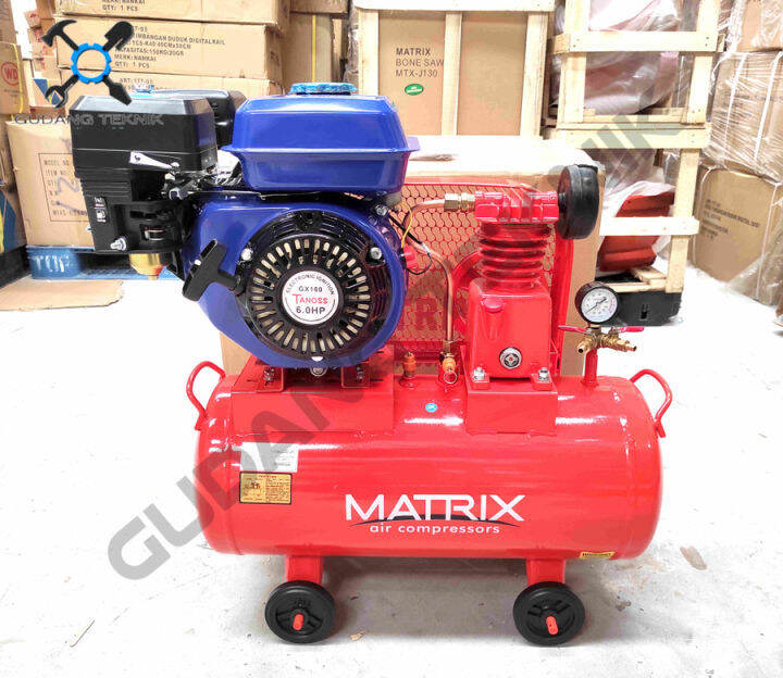 Kompresor Angin 1/4Hp 30L MATRIX MTX-1051 / Air Compressor Udara 0.25 ...
