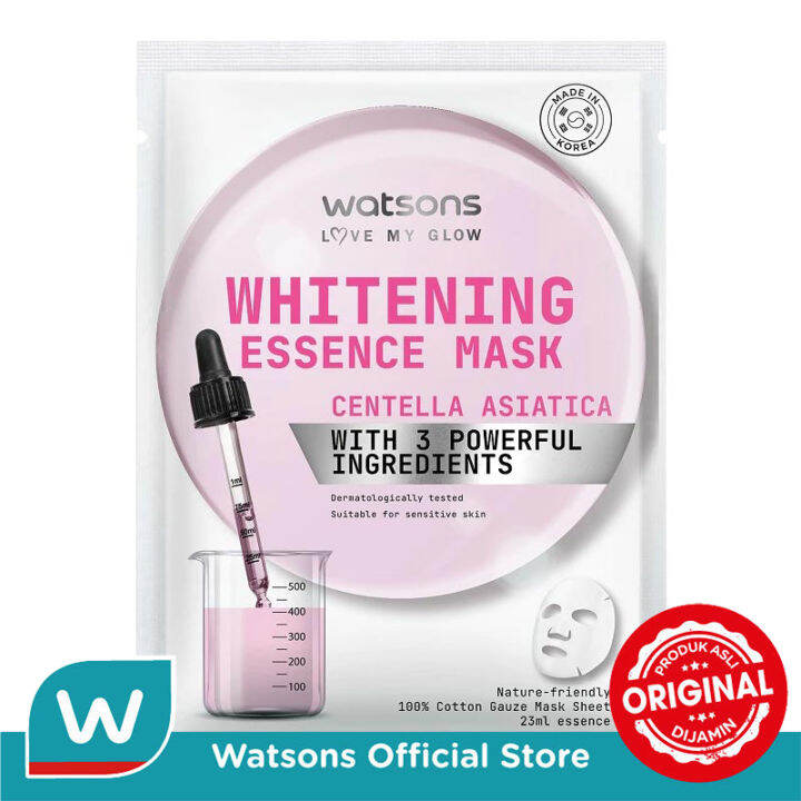 WATSONS Whitening Essence Mask 1S | Lazada Indonesia