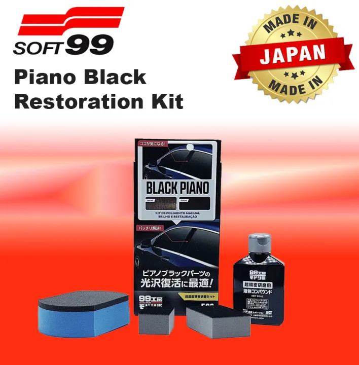 Restoration Kit Piano Black 80ML Soft99 Piano Black | Lazada PH