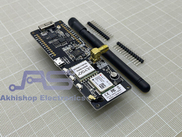 TTGO T-Beam v1.1 ESP32 LoRa 915Mhz WiFi Bluetooth GPS NEO-6M Module | Lazada Indonesia