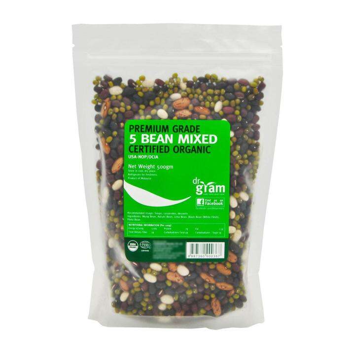Dr Gram Organic 5 Bean Mix | Lazada Singapore