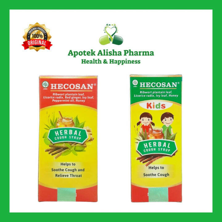 HECOSAN HERBAL COUGH SYRUP KIDS - Obat Batuk Herbal Anak dan Dewasa ...