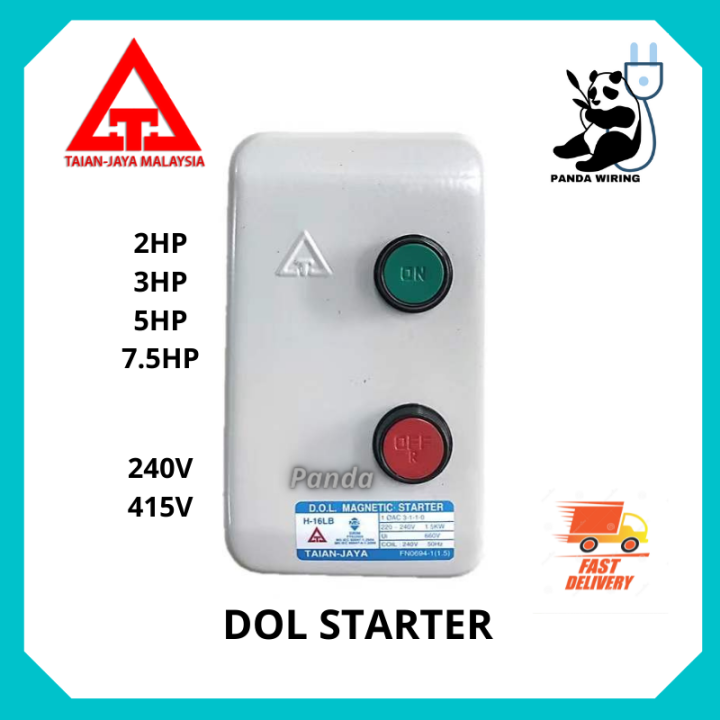 TAIAN JAYA DOL Magnetic Starter Motor Starter Water Pump Starter H ...