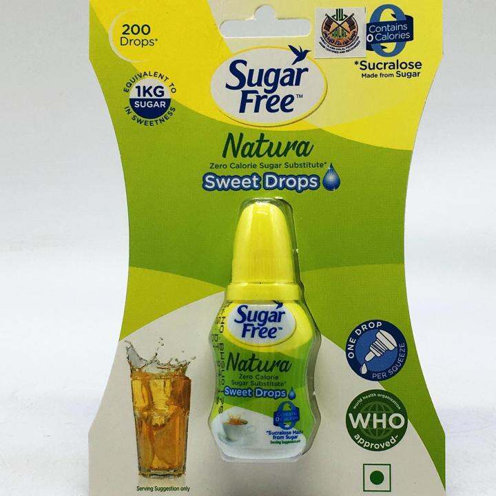 SUGAR FREE NATURA sweets drops 10 ml | Lazada