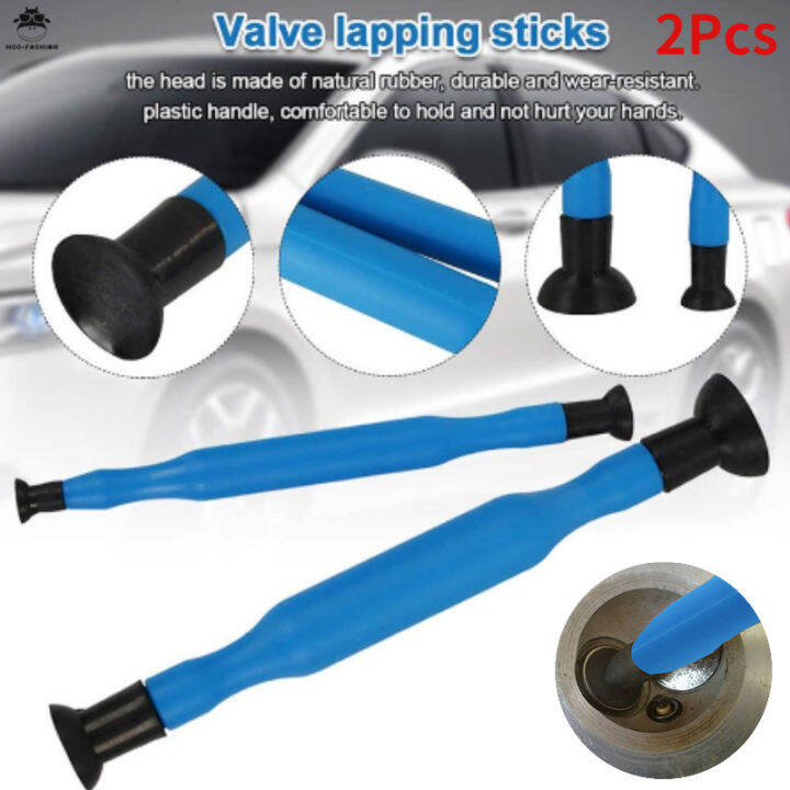 2Pcs Manual Valve Lapping Grinding Sticks Valve Lapper Tool with ...