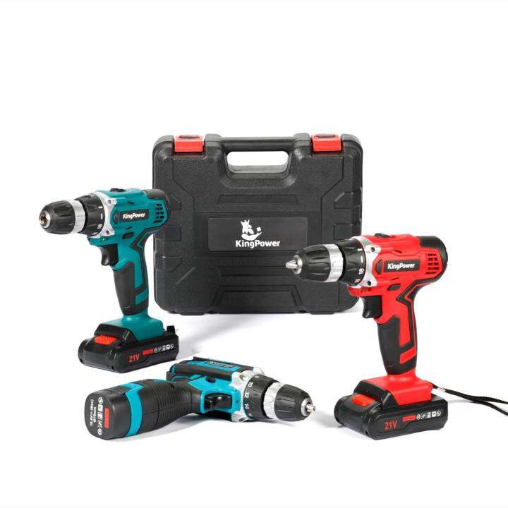 KingPower 12V-12.6V-26V Electric Drill Cordless Screwdriver Electric ...
