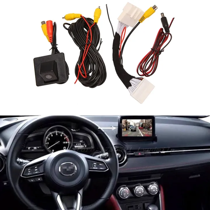 Car Rearview Reverse Camera Conversion Cable 28 Pin Adapter Kit for ...