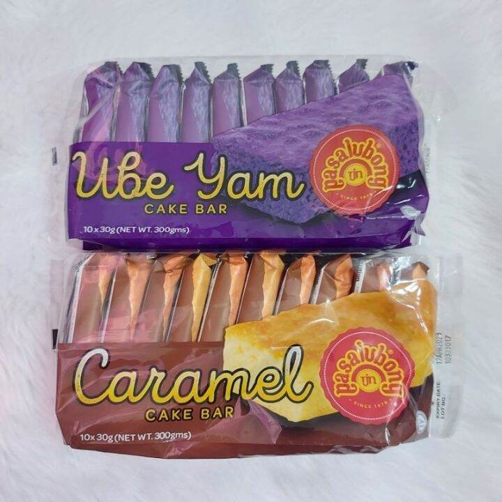 Boutique Pasalubong Ube Yam / Caramel Cake Bar 10s | Lazada PH