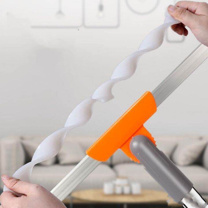 DOUBLE STAR 180°Rotatable Squeegee Scrubber Adjustable Long Handle ...