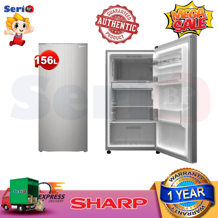 SHARP SJD190MS 156L METAL DOOR FINISH FRIDGE/REFRIGERATOR | Lazada