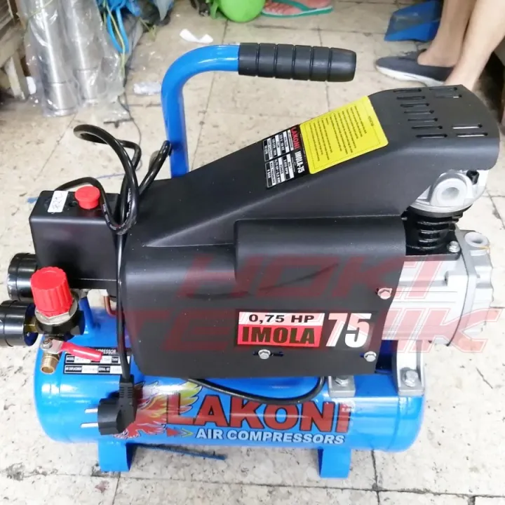 kompresor lakoni 3/4HP pakai oli Lakoni imola 75 | Lazada Indonesia