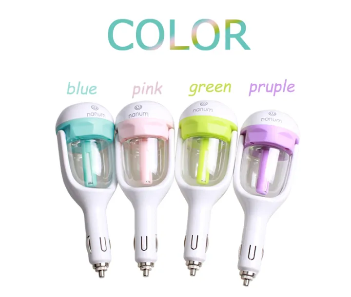 humidifier DU1 Car Air Humidifier Mini Ultrasonic Adjustable Angle ...