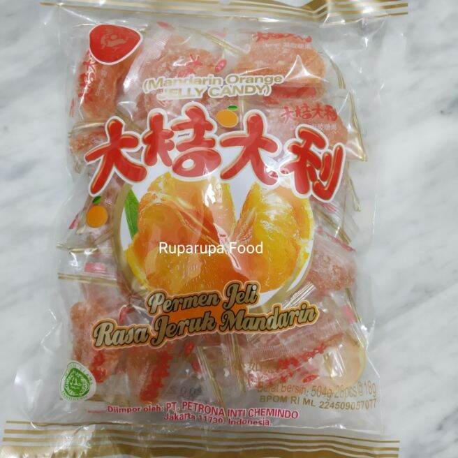 Permen Jeli Rasa Jeruk Mandarin | Lazada Indonesia