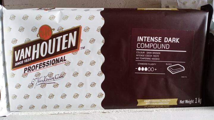 Van Houten Intense Dark Chocolate Compound 1Kg | Lazada PH