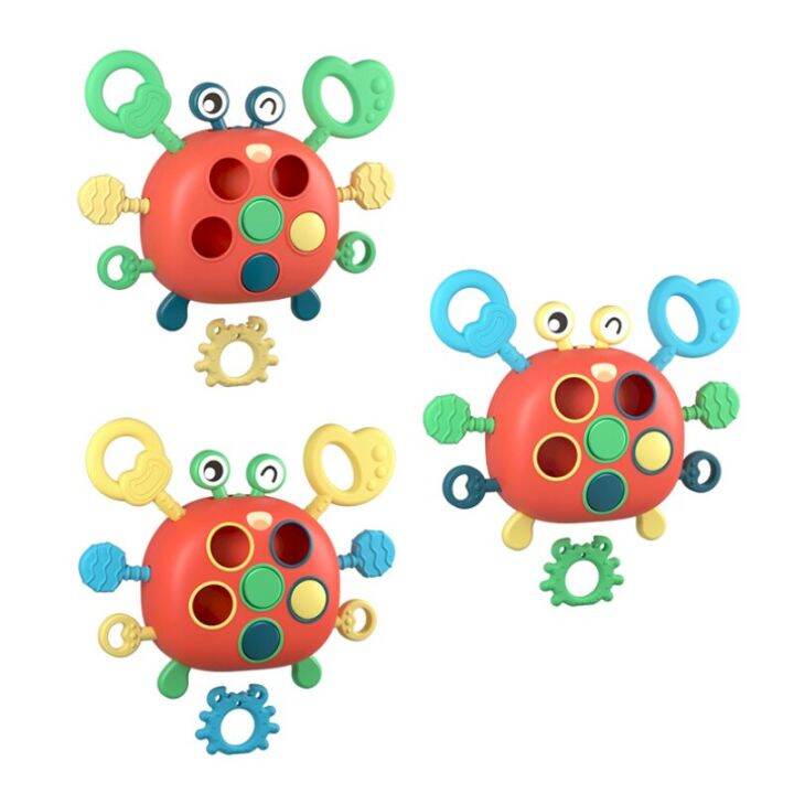 Montessori Sensory ของเล่นซิลิโคน Drawstring ของเล่นเด็กกิจกรรมพัฒนา ...