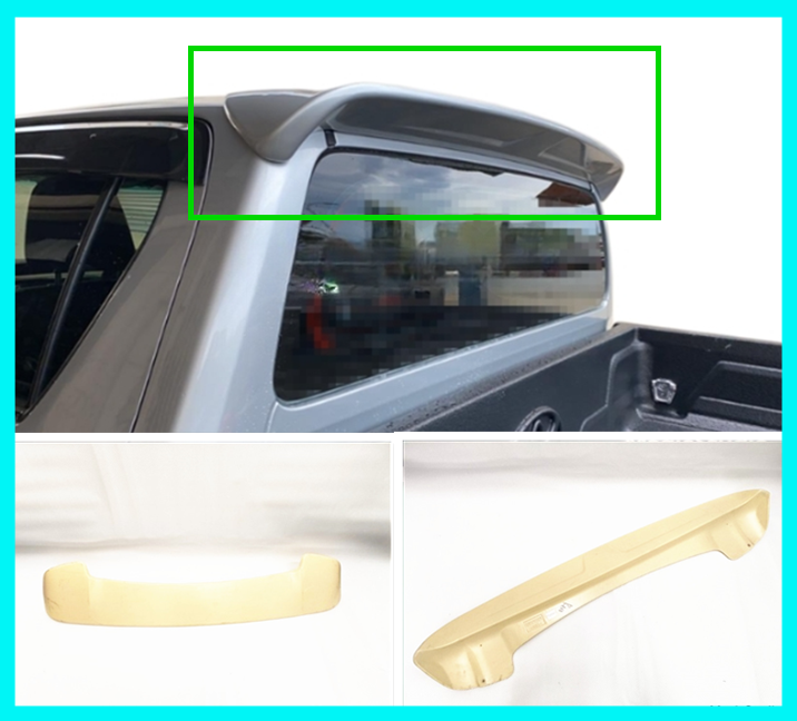 TOYOTA HILUX REVO 2016-2021 ABS ROOF Spoiler WITH OUT PAINT | Lazada