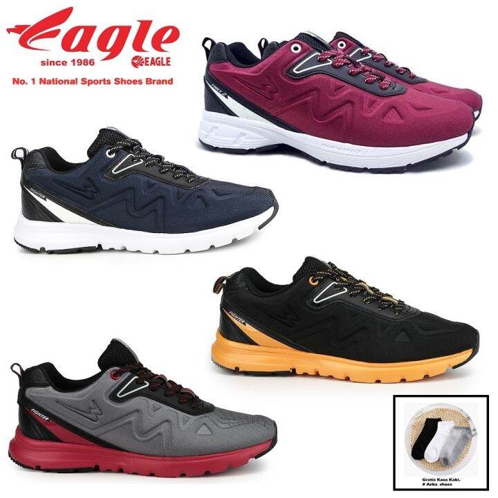 SEPATU RUNNING EAGLE FORCE 2 | Lazada Indonesia