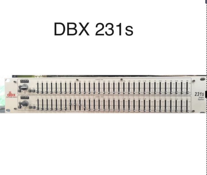 DBX 231S EQ Dual 31- Band Graphic Equalizer | Lazada PH