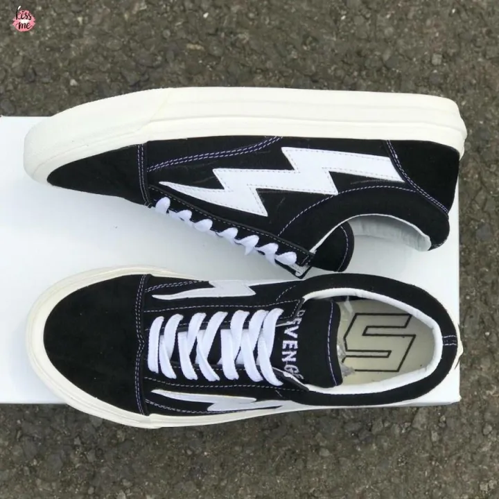 【COD】 MY Big Discount Revenge X Storm Black White Shoes - Vans Word ...